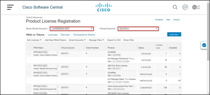 Cisco CURWB(Ultra Reliable Wireless Backhaul) 디바이스에 대한 라이센스 등록 절차 - Cisco