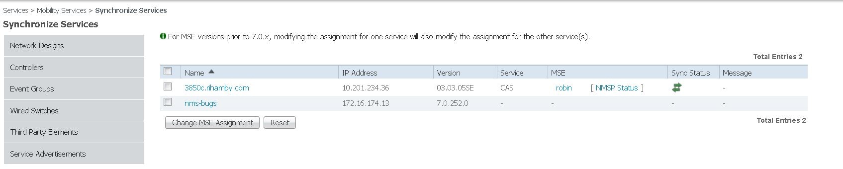 أستكشاف أخطاء NMSP وإصلاحها على MSE والوصول المجمع (5760/3850/3650 ...