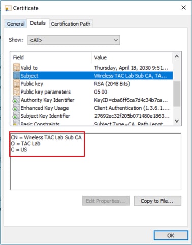 Risoluzione dei problemi di installazione dei certificati sul WLC - Cisco