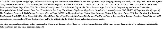 SS7 Port Adapter Installation and Configuration - Title and copyright ...
