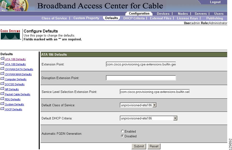 Cisco Broadband Access Center Administrator Guide, Release 2.7.1 ...