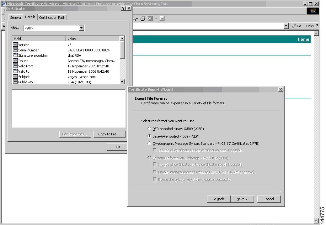 Cisco Nexus 7000 Series NX-OS Security Configuration Guide - Configuring PKI [Cisco Nexus 7000 ...