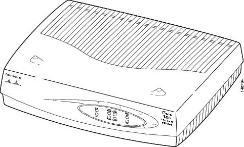 Cisco 815 Cable Router Hardware Installation Guide - Overview [Cisco ...