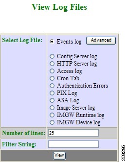Cisco Configuration Engine Administration Guide 3.5.3 - log - Cisco