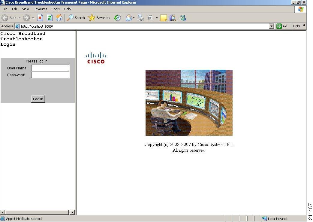 Cisco Broadband Troubleshooter Release 3.4 User Guide - Chapter 2 ...