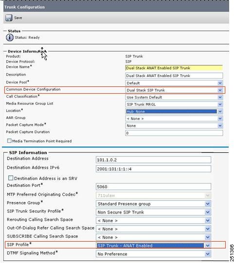 IPv6 Deployment Guide - Trunks [Cisco Collaboration Systems Release ...