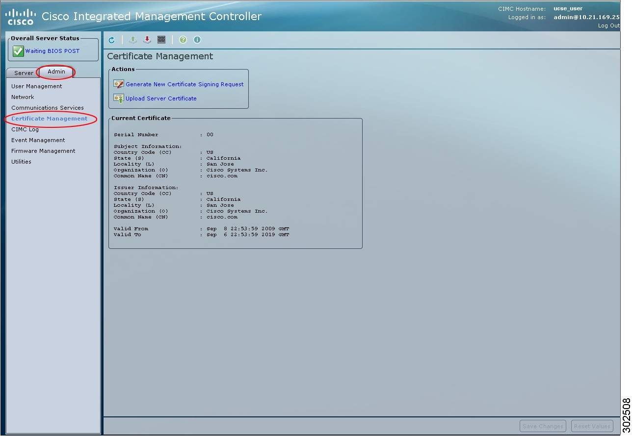 GUI Configuration Guide for Cisco UCS E-Series Servers and the Cisco ...