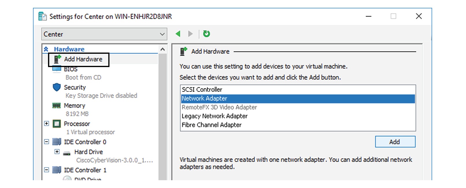 Cisco Cyber Vision Center VM Installation Guide, Release 4.3.0 ...