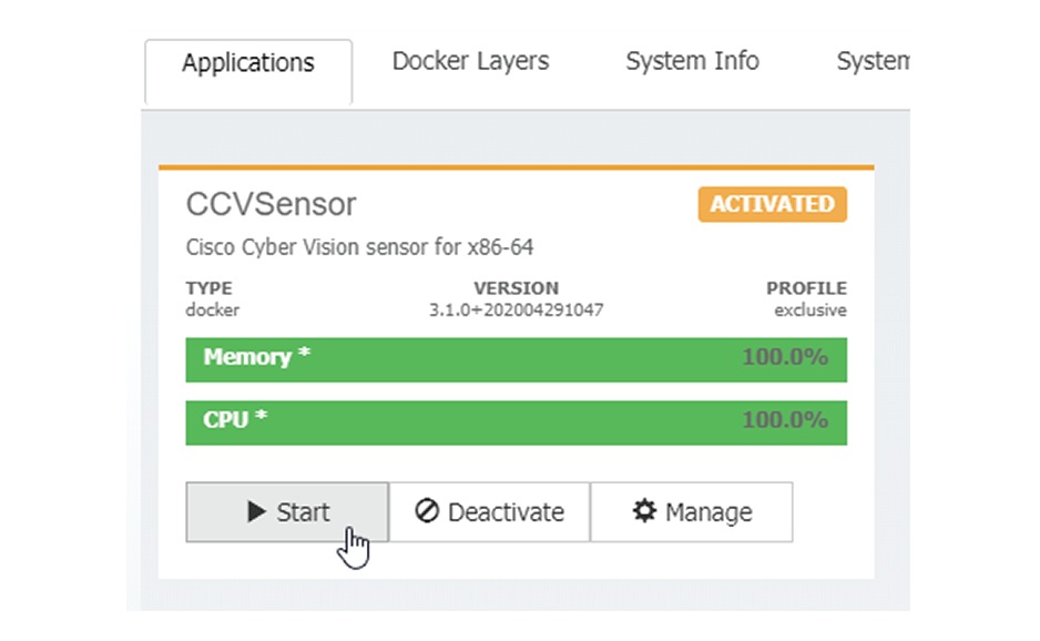Cisco Cyber Vision Sensor Application for Cisco Switches Installation ...