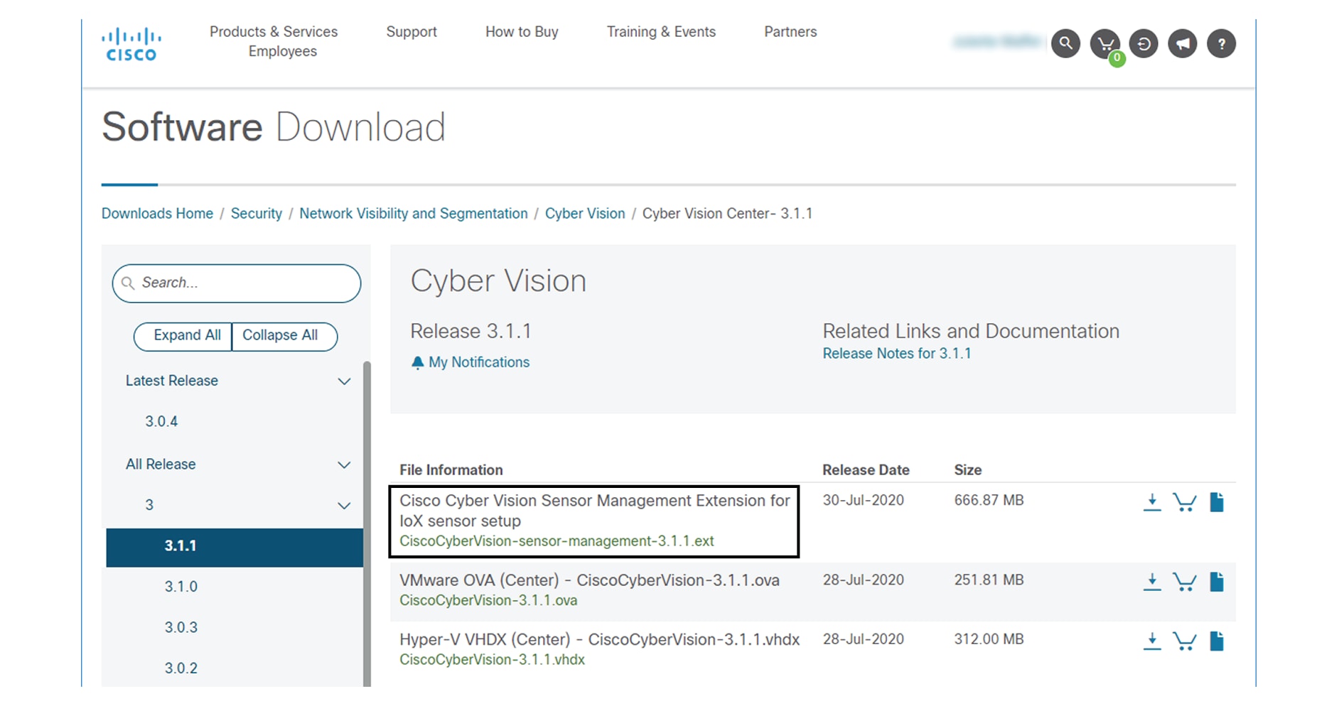 Cisco Cyber Vision Network Sensor Installation Guide for Cisco IC3000 ...