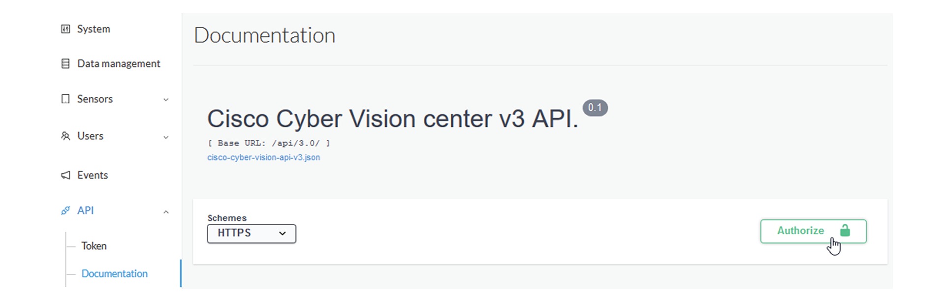 Cisco Cyber Vision GUI Administration Guide, Release 4.3.0 - API [Cisco ...