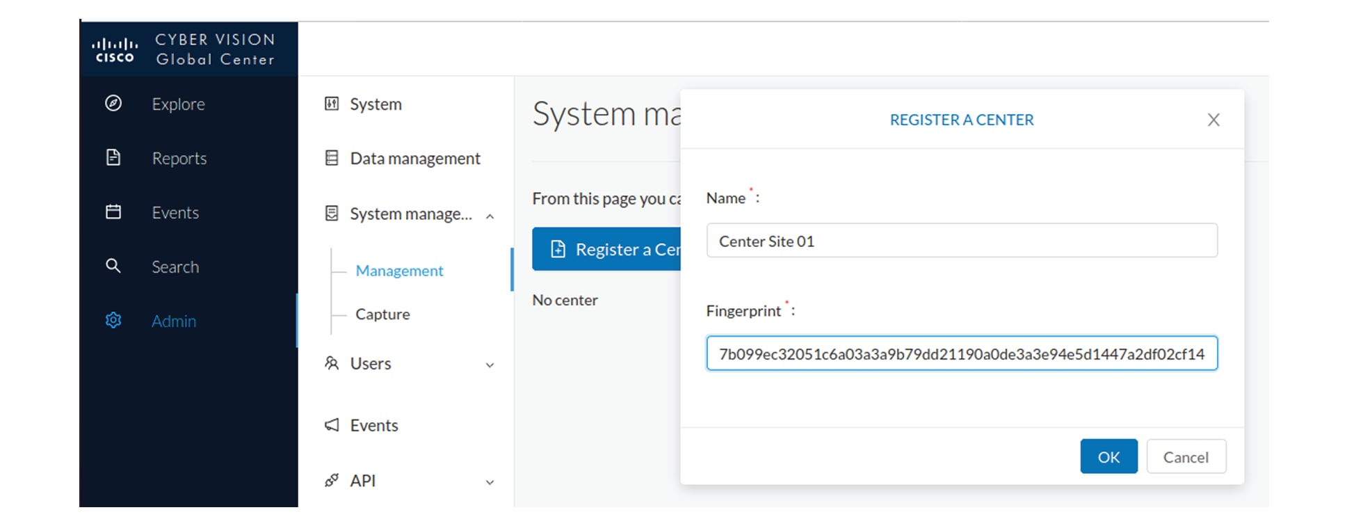 Cisco Cyber Vision Center Appliance Installation Guide, Release 4.3.0 - Configure the Center ...