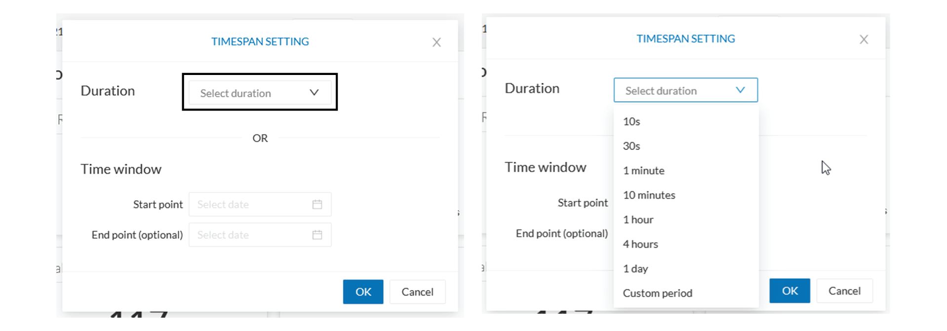 Cisco Cyber Vision GUI User Guide, Release 4.3.0 - Time span [Cisco ...