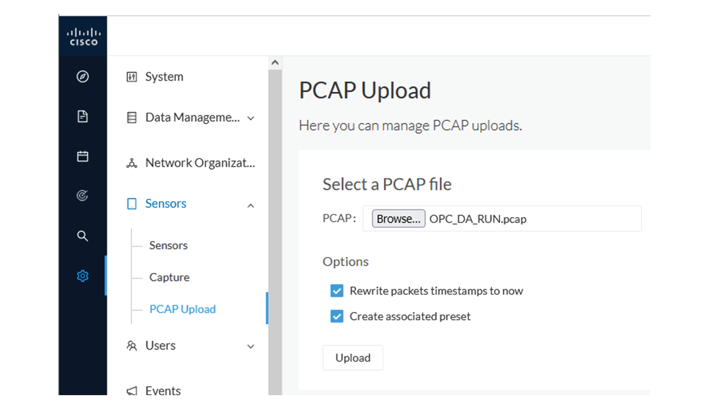Cisco Cyber Vision GUI Administration Guide, Release 4.3.0 - Sensors ...