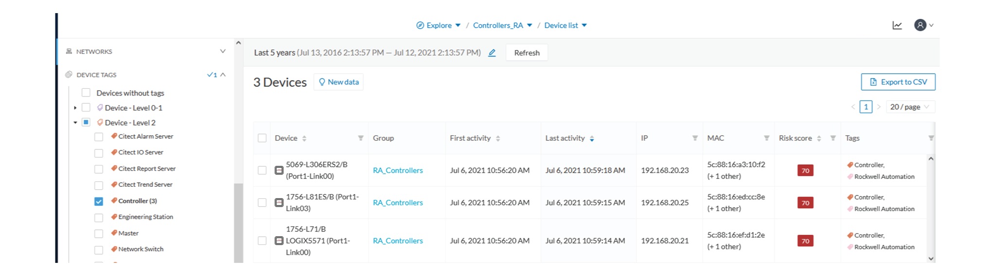 Cisco Cyber Vision GUI User Guide, Release 4.3.0 - Filter [Cisco Cyber ...