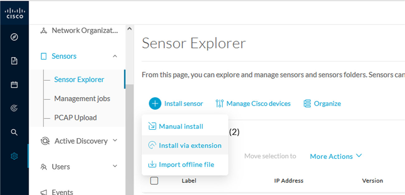 Cisco Cyber Vision Sensor Application for Cisco Switches Installation ...