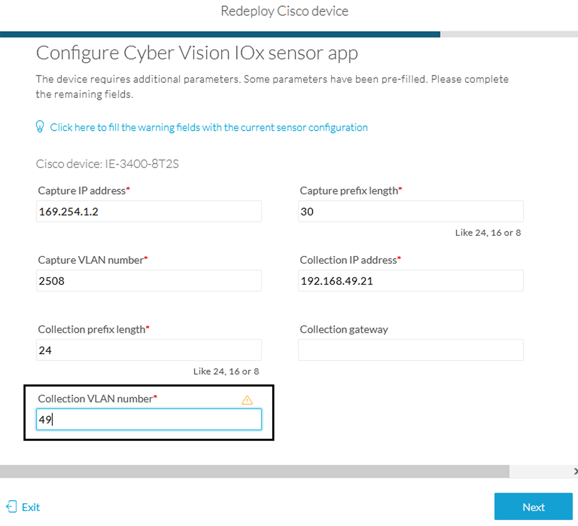 Cisco Cyber Vision Sensor Application for Cisco Switches Installation ...