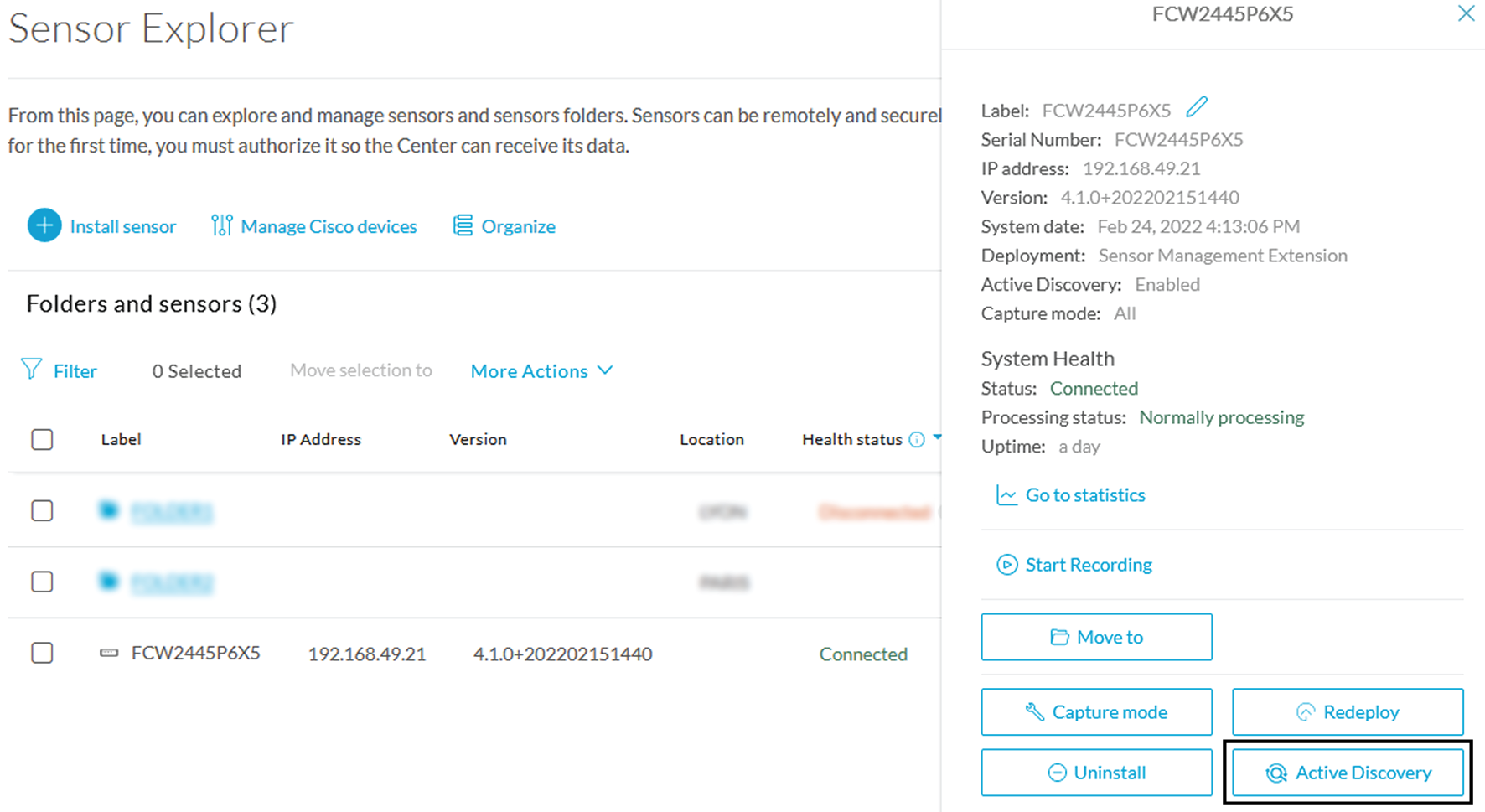 Cisco Cyber Vision Sensor Application for Cisco Switches Installation ...