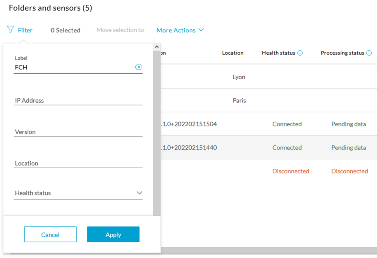 Cisco Cyber Vision GUI Administration Guide, Release 4.3.0 - Sensors ...