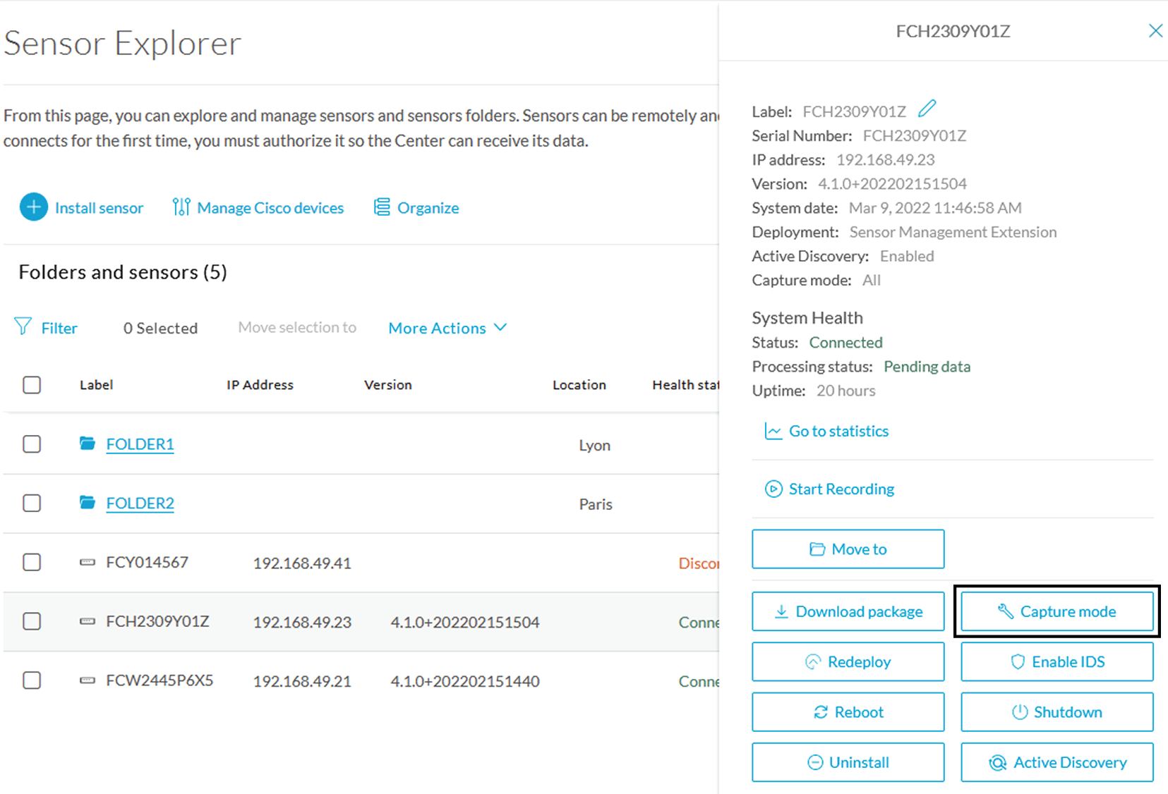 Cisco Cyber Vision Network Sensor Installation Guide for Cisco IC3000, Release 4.3.0 ...