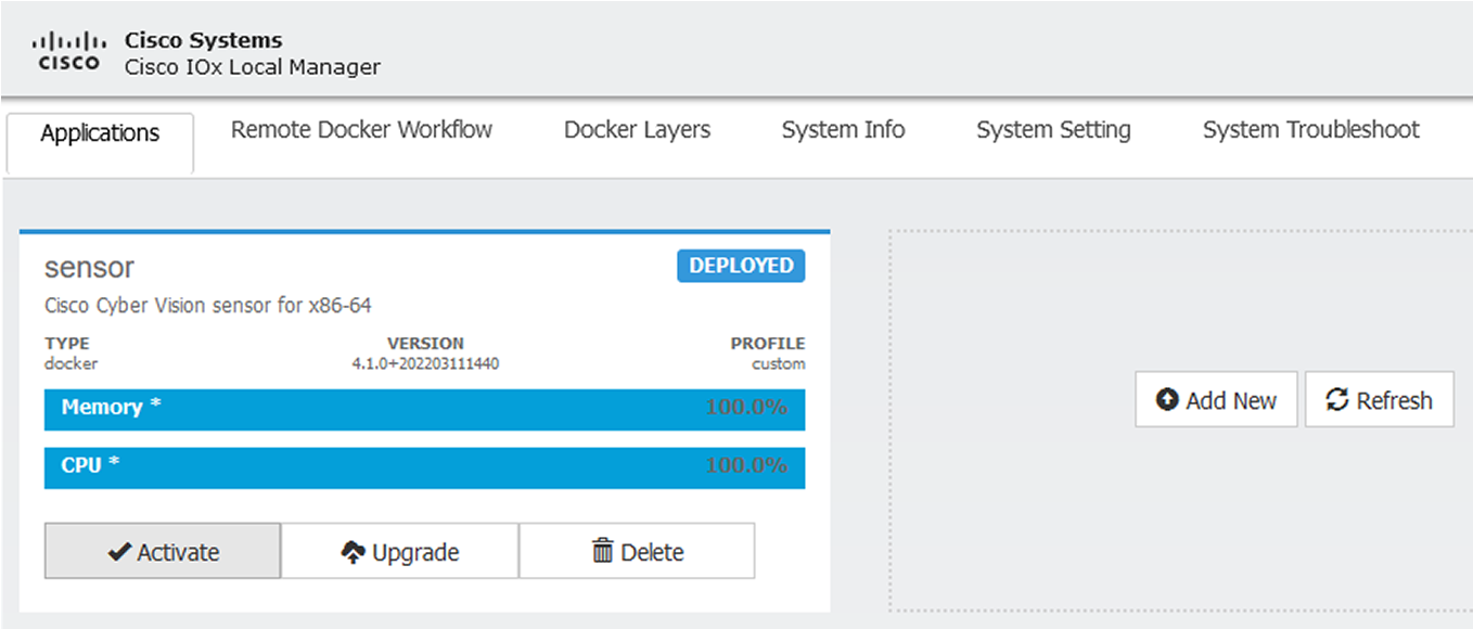 Cisco Cyber Vision Network Sensor Installation Guide for Cisco IR1101 ...