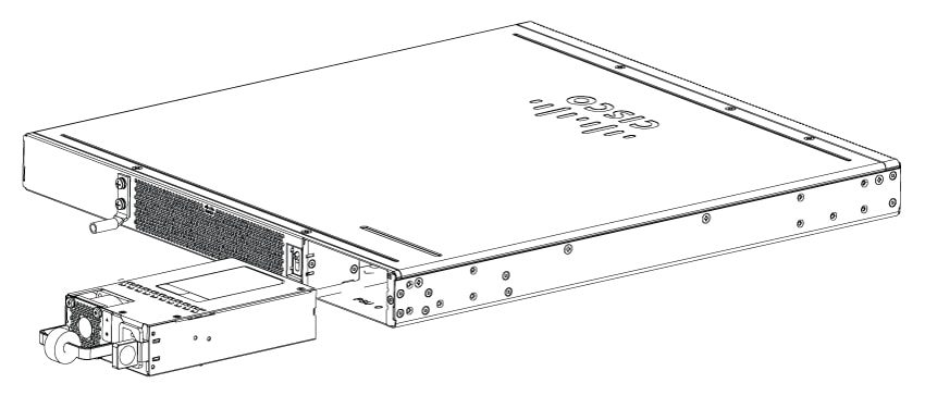 Cisco VG410 Voice Gateway Hardware Intallation Guide - Setting up the Power Supplies [Cisco VG ...