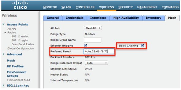 Cisco Wireless Mesh Access Points, Design and Deployment Guide, Release ...