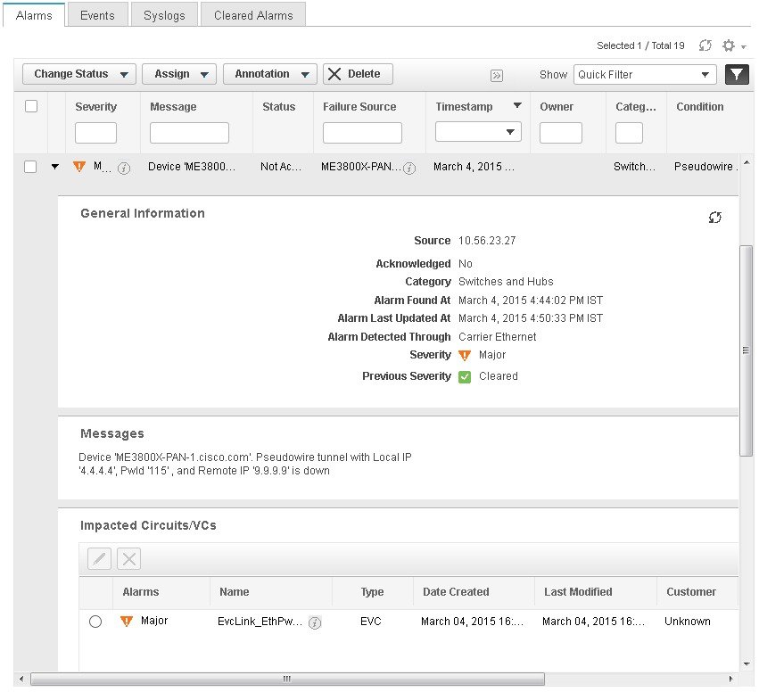 Cisco Evolved Programmable Network Manager 7.1 User and Administrator Guide - Monitor and ...