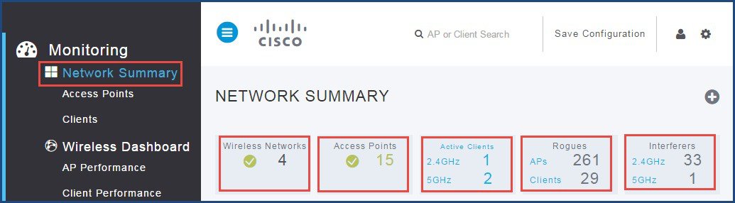 Cisco Mobility Express Deployment Guide - Monitoring Mobility Express ...