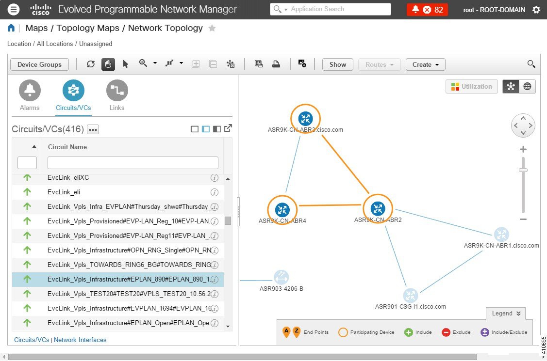 Cisco Evolved Programmable Network Manager 7.1 User and Administrator Guide - View and Manage ...