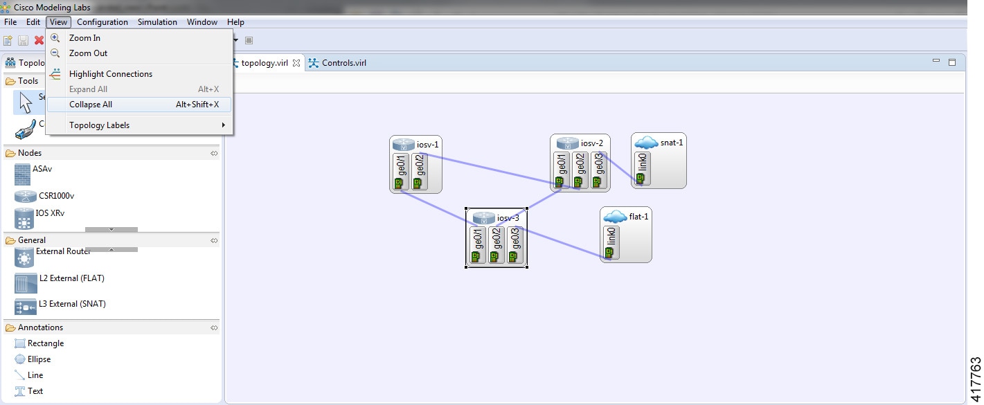 Cisco Modeling Labs Corporate Edition User Guide, Release 1.5 - Using the Cisco Modeling Labs ...