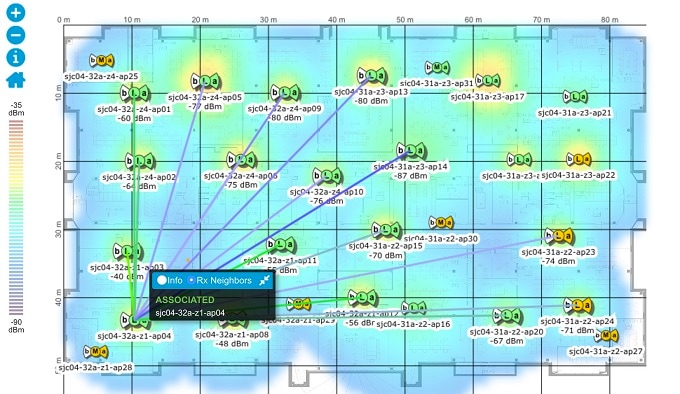 Cisco Prime Infrastructure 3.7 User Guide - Use Wireless Site Maps [Cisco Prime Infrastructure ...