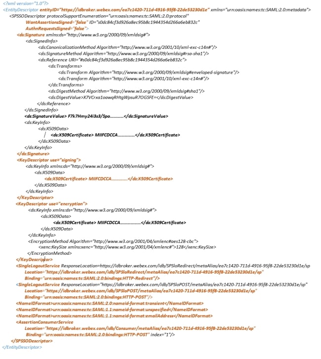 Single Sign-On Integration in Control Hub