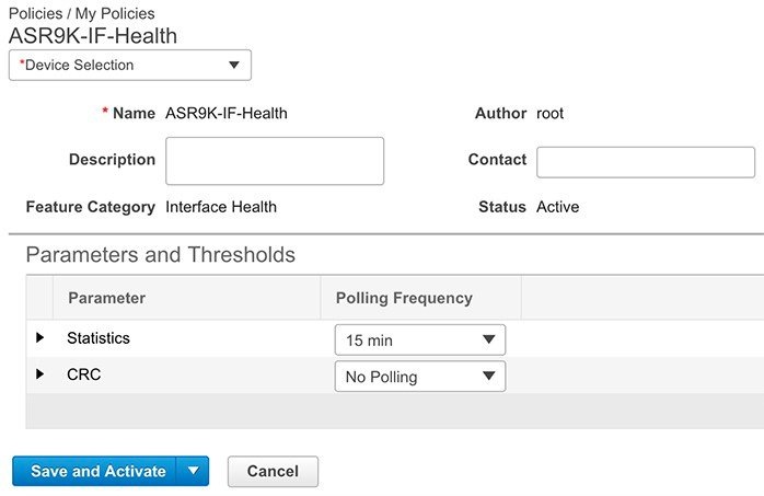 Cisco Evolved Programmable Network Manager 7.1 User and Administrator Guide - Monitor Device and ...