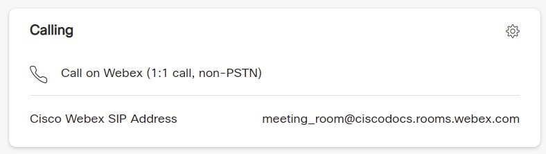 Change Your Webex SIP Address