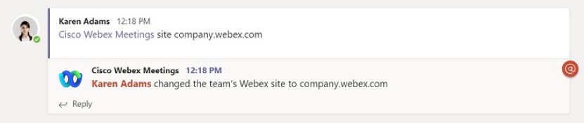 Install and Set up Cisco Webex Meetings for Microsoft Teams