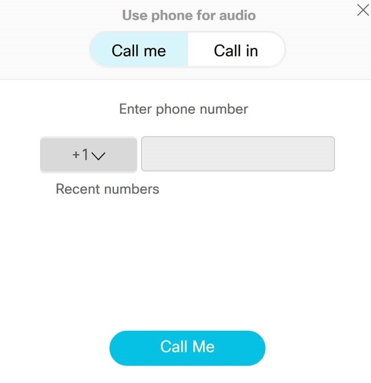 Webex Teams | Join a Meeting Using Your Phone