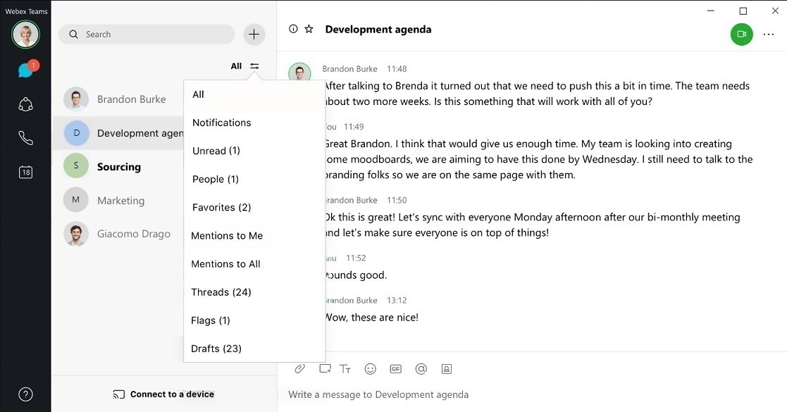 Tips for Managing Notifications in Cisco Webex Teams