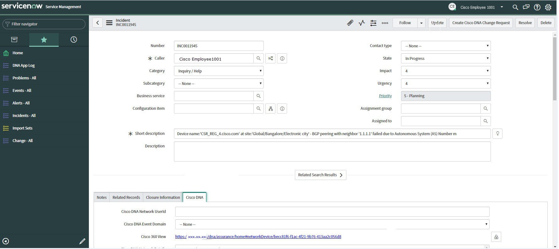 Cisco DNA Center Platform User Guide, Release 2.2.1 - Runtime Dashboard ...