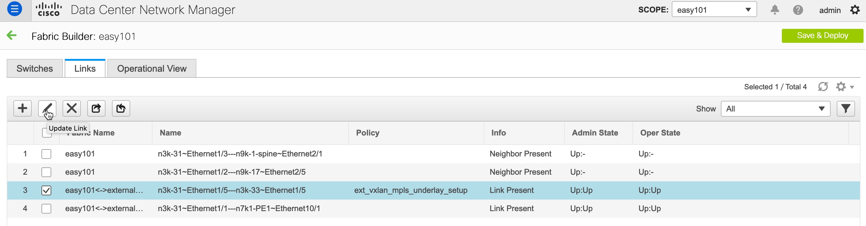 Cisco DCNM LAN Fabric Configuration Guide, Release 11.5(x) - MPLS SR ...