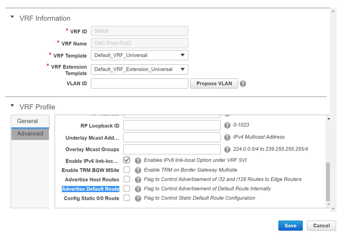 Cisco DCNM LAN Fabric Configuration Guide, Release 11.4(1) - Border Provisioning Use Case in ...
