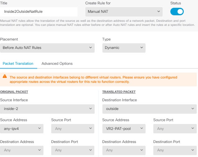 Cisco Secure Firewall Device Manager Configuration Guide, Version 7.3 ...