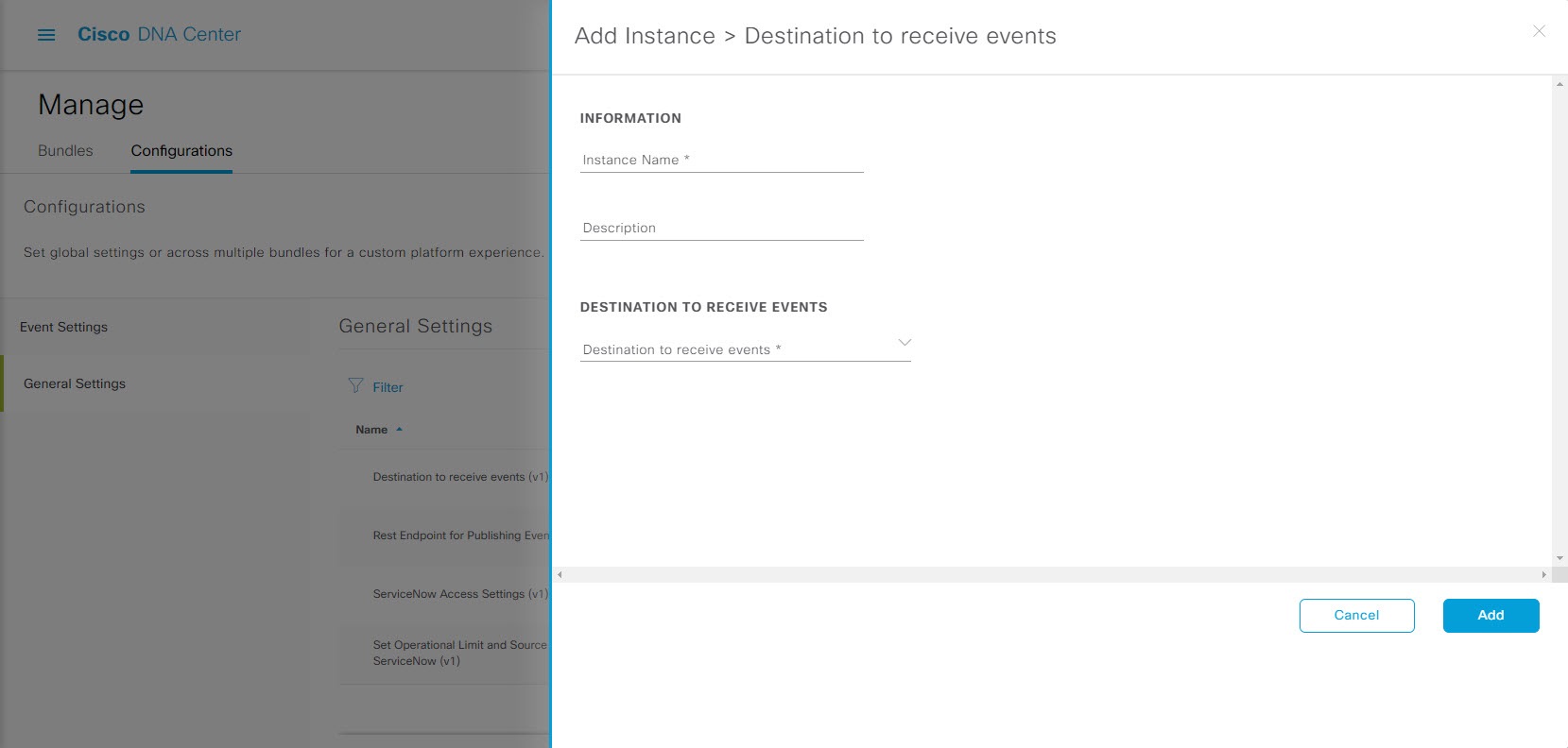Cisco DNA Center Platform User Guide, Release 2.1.1 - Configurations ...