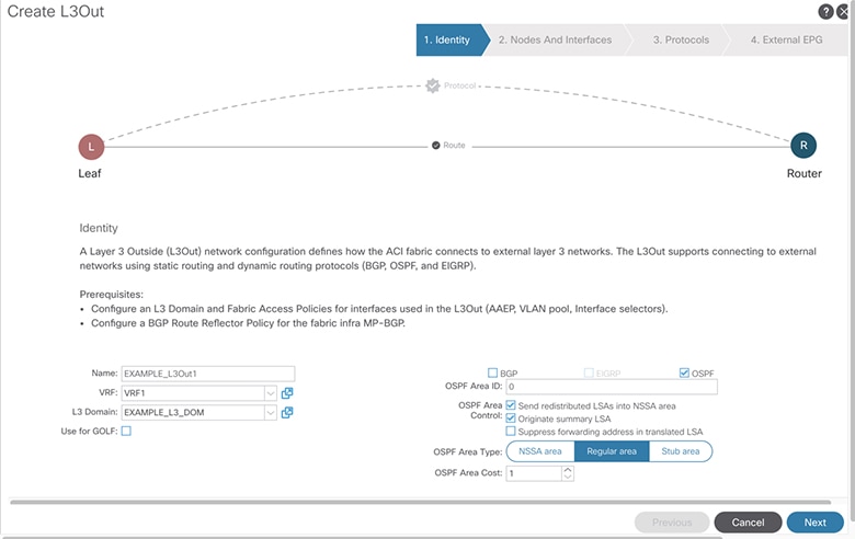 Cisco APIC Layer 3 Networking Configuration Guide, Release 5.0(x) - Routed Connectivity to ...