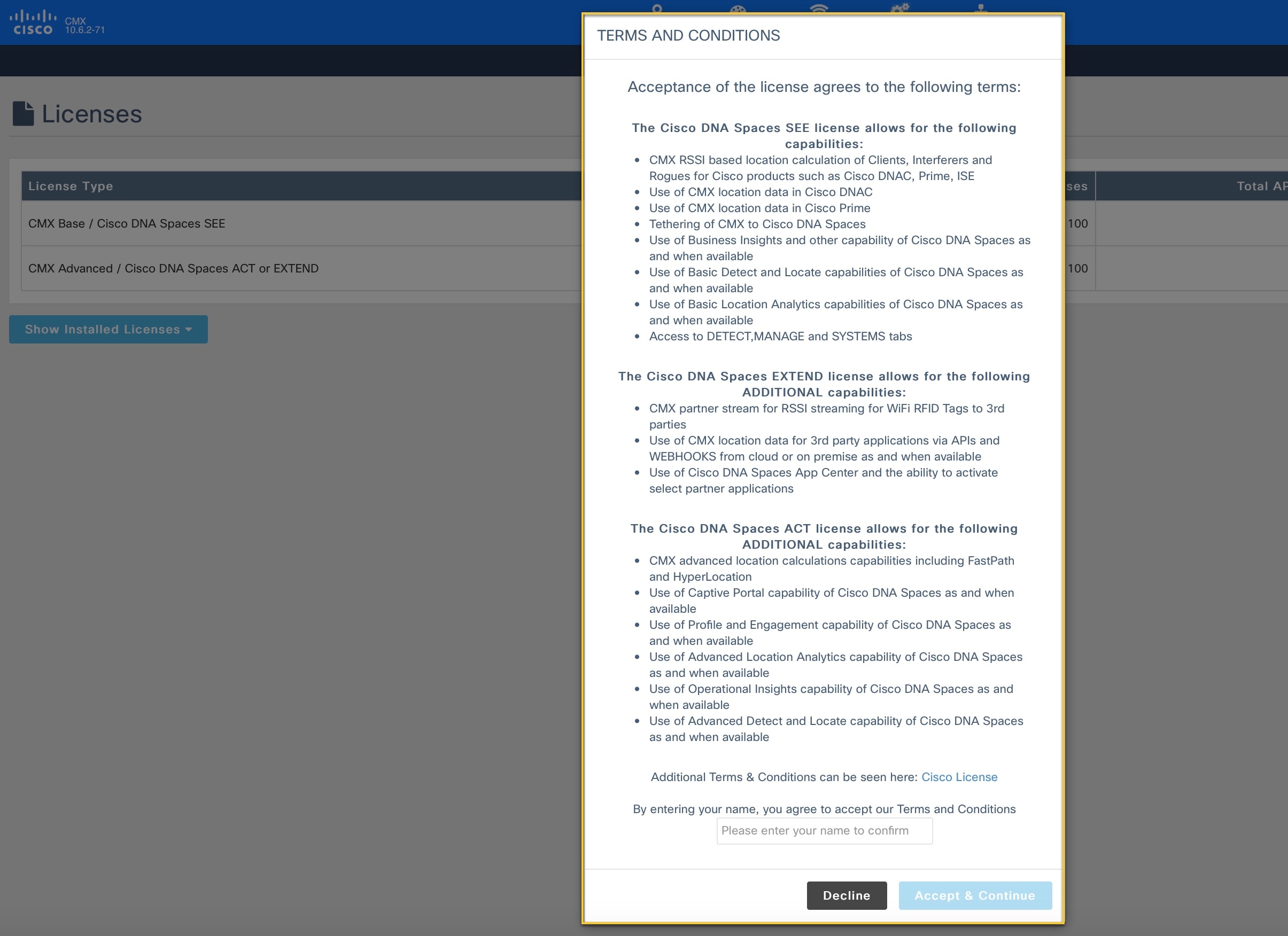 Cisco CMX Configuration Guide, Release 11.0.0 - Managing Cisco CMX ...