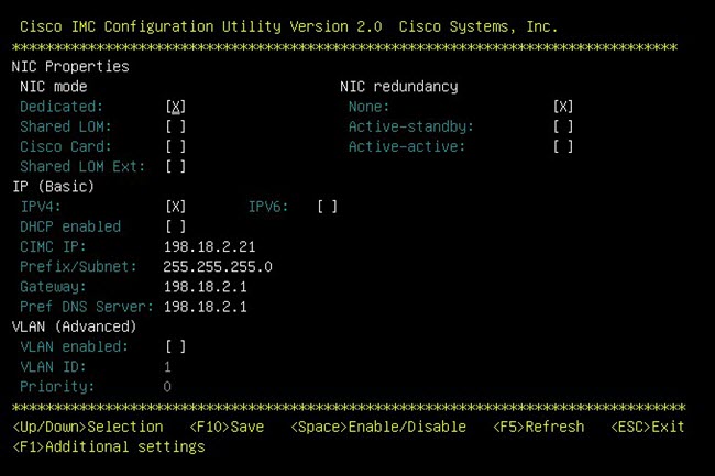 Cisco Threat Grid Appliance Administrator Guide Version 2.12 - CIMC Configuration [Cisco Secure ...