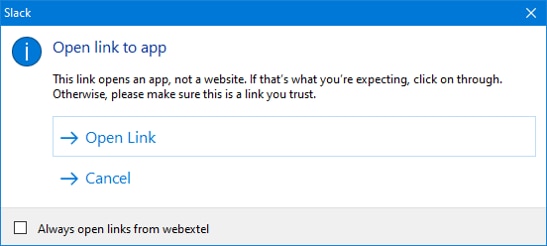 Webex - Cisco Webex Calling for Slack
