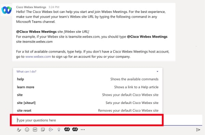 Install and Set up Cisco Webex Meetings for Microsoft Teams