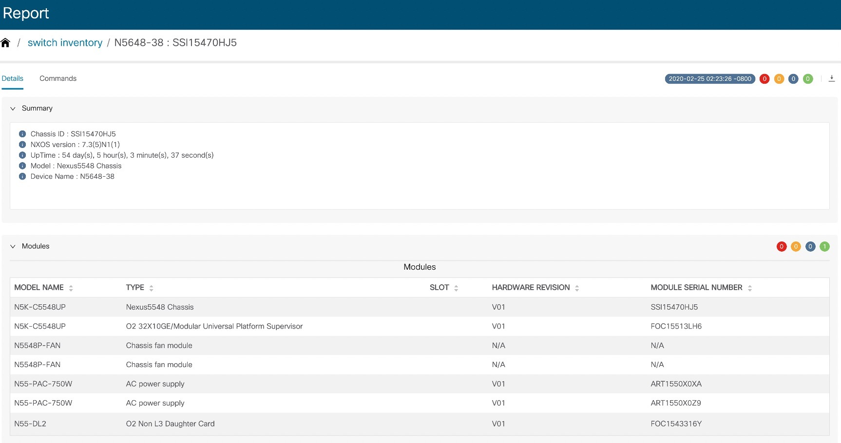 Cisco DCNM LAN Fabric Configuration Guide, Release 11.5(x) - Cisco DCNM Programmable Report APIs ...