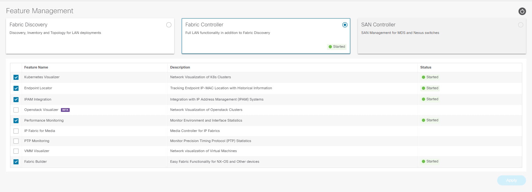 Cisco NDFC-Fabric Controller Configuration Guide, Release 12.1.2e - Feature Management [Cisco ...